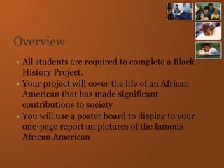 Black history slide share | PPT