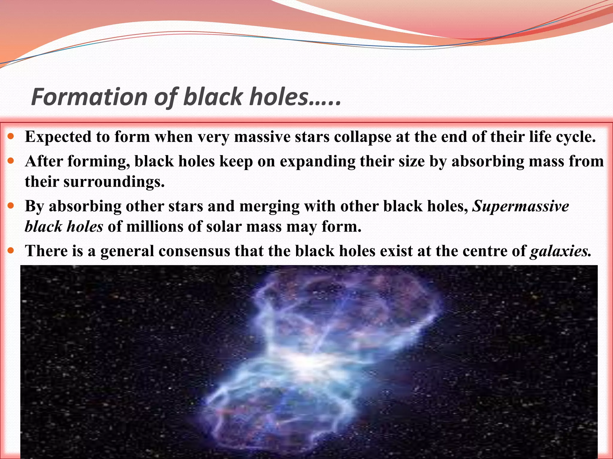 Black hole | PPTX