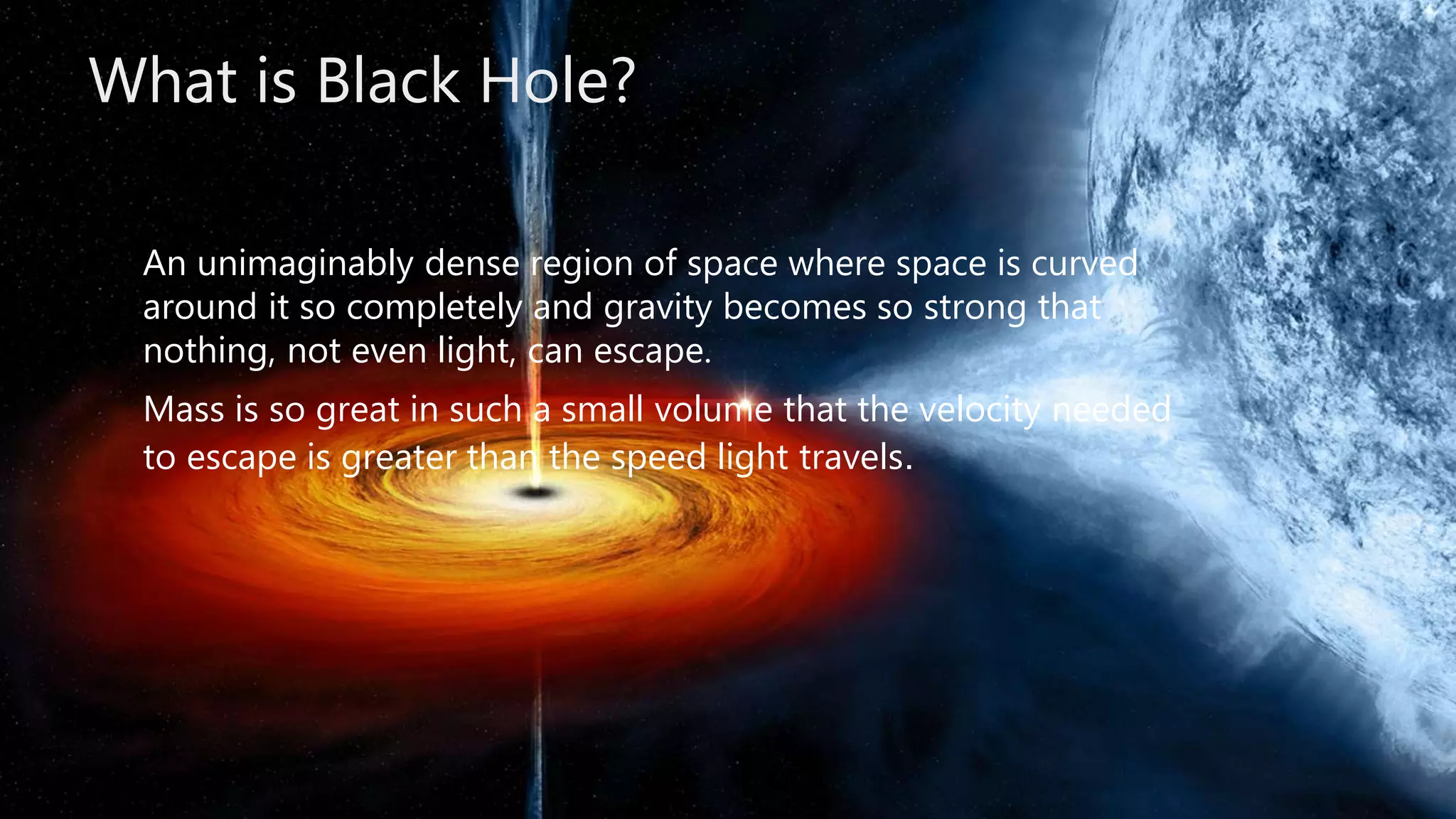 Black hole | PPTX