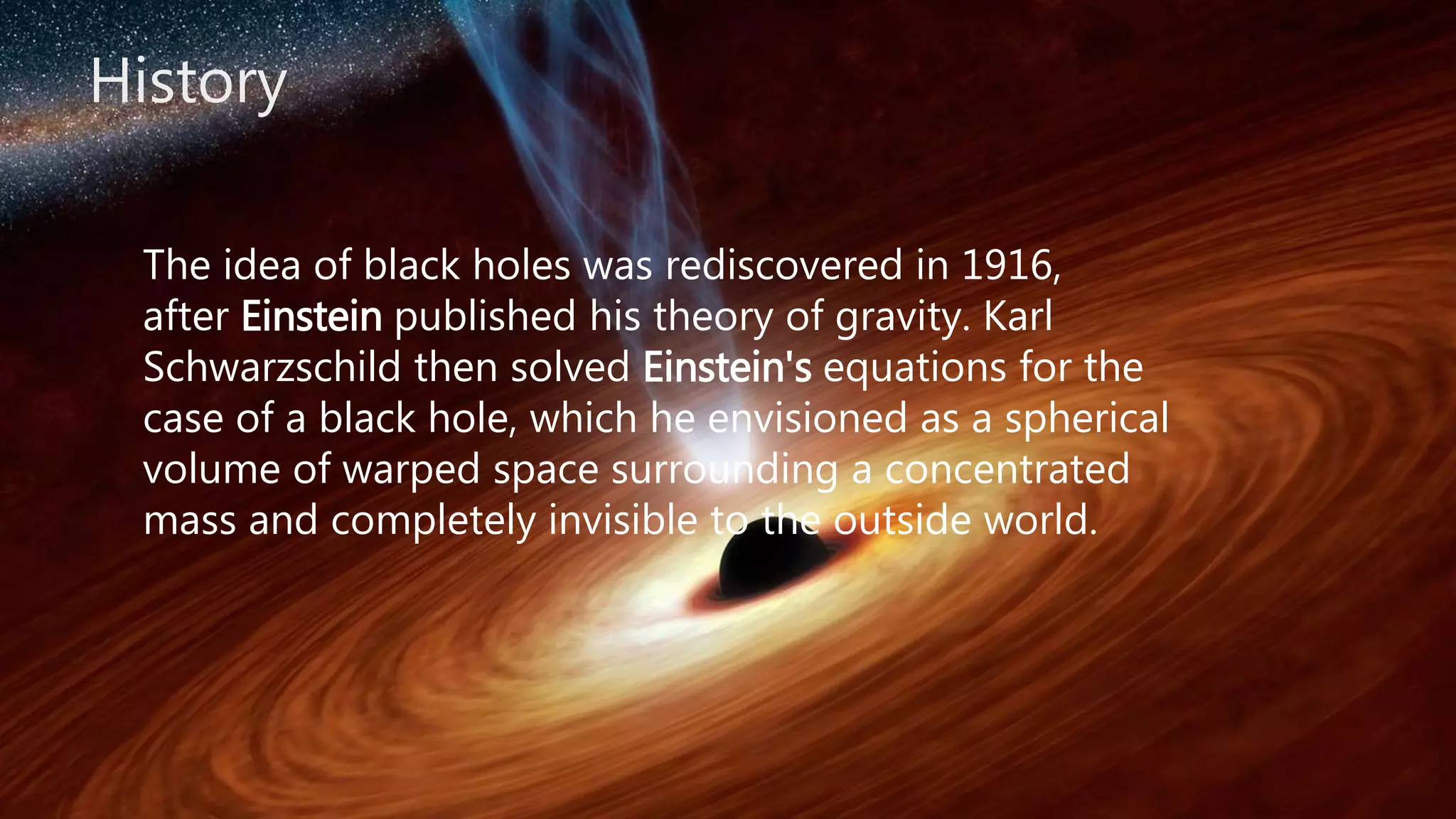 Black hole | PPTX