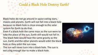 Black hole | PPTX