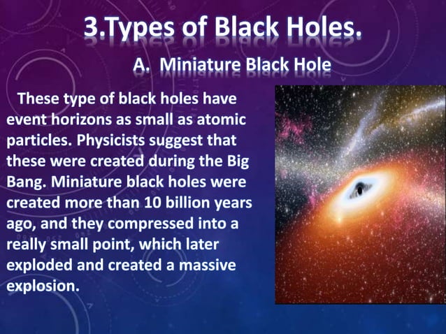 Black hole | PPTX | Physics | Science
