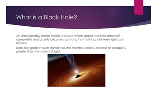 Black hole | PPTX