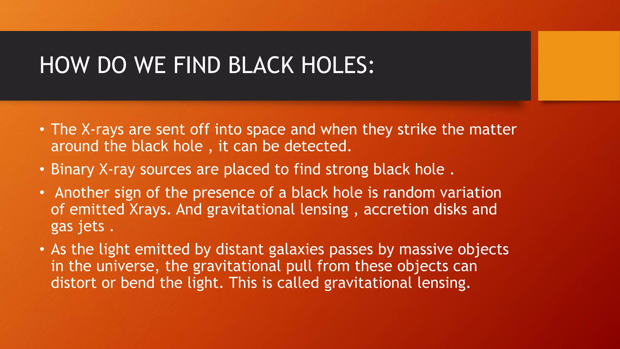 black hole.pptx | Physics | Science
