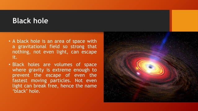 black hole.pptx | Physics | Science