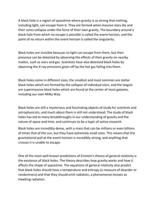 BLACK HOLE.docx