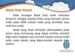 Detection of Black Hole Attack in Wireless Sensor Network with Cluster ...