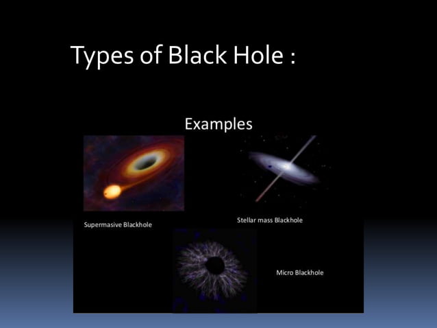 Black hole ppt | PPTX | Space and Astronomy | Science