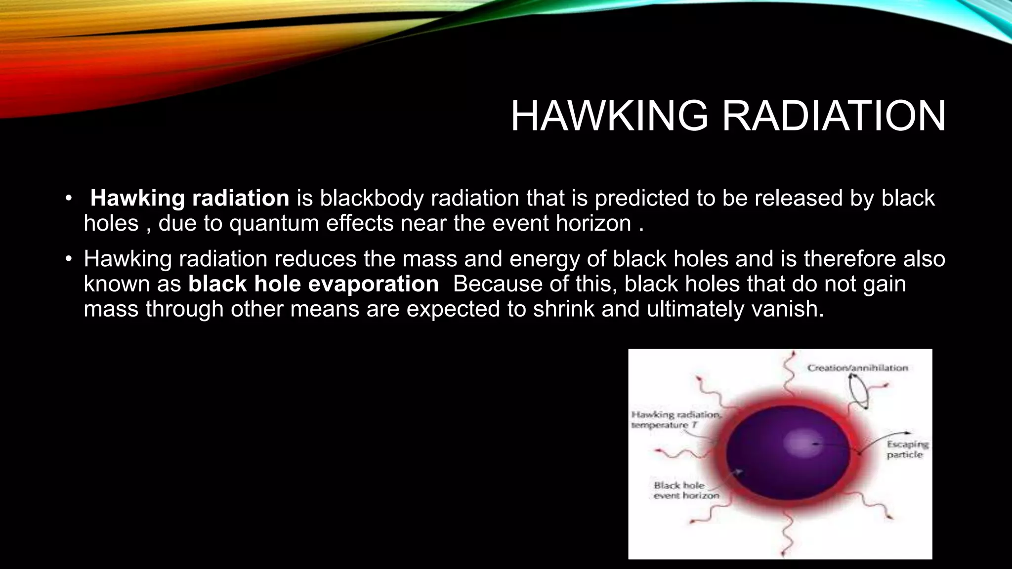 Black hole ppt | PPTX