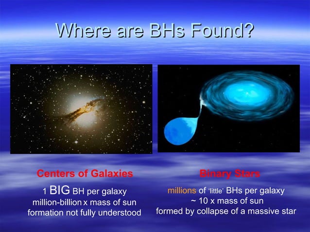 Black holes | PPT