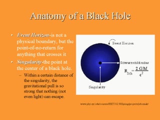Anatomy Of A Black Hole