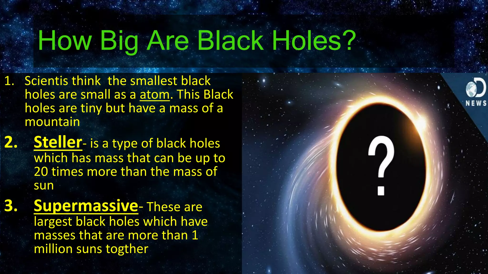 Black holes | PPT
