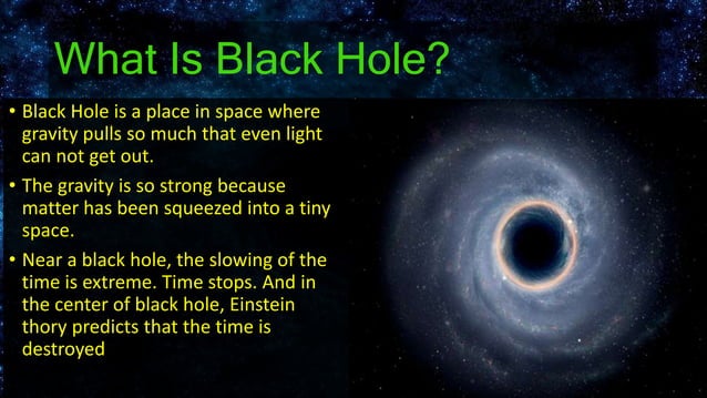 Black holes | PPT