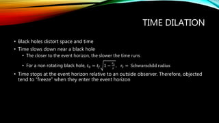 Black holes | PPTX | Physics | Science