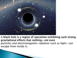 Black holes | PPT