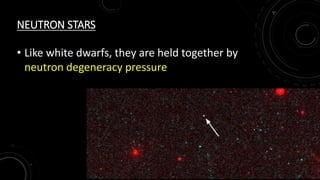 Astronomy - White Dwarfs_Neutron Stars_Black Holes.pptx