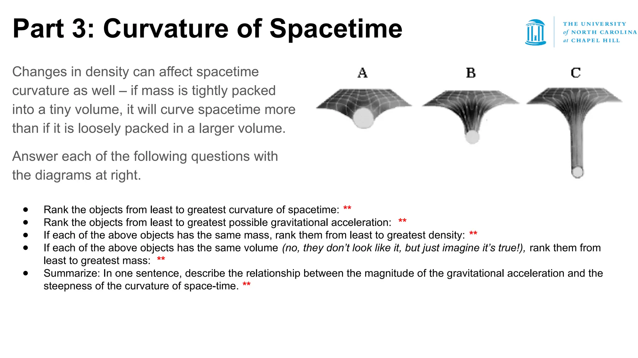Presentation on Black Holes for secondary Astronomy class | PPT