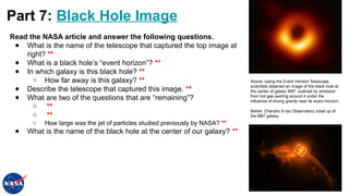 Presentation on Black Holes for secondary Astronomy class | PPTX