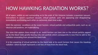 Comprehensive Exploration of Black Holes: Theory, Event Horizon, and ...