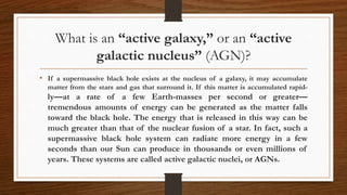 Black holes in galaxies and active galaxies | PPT