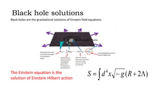 Black hole solutions in modified gravity | PPT