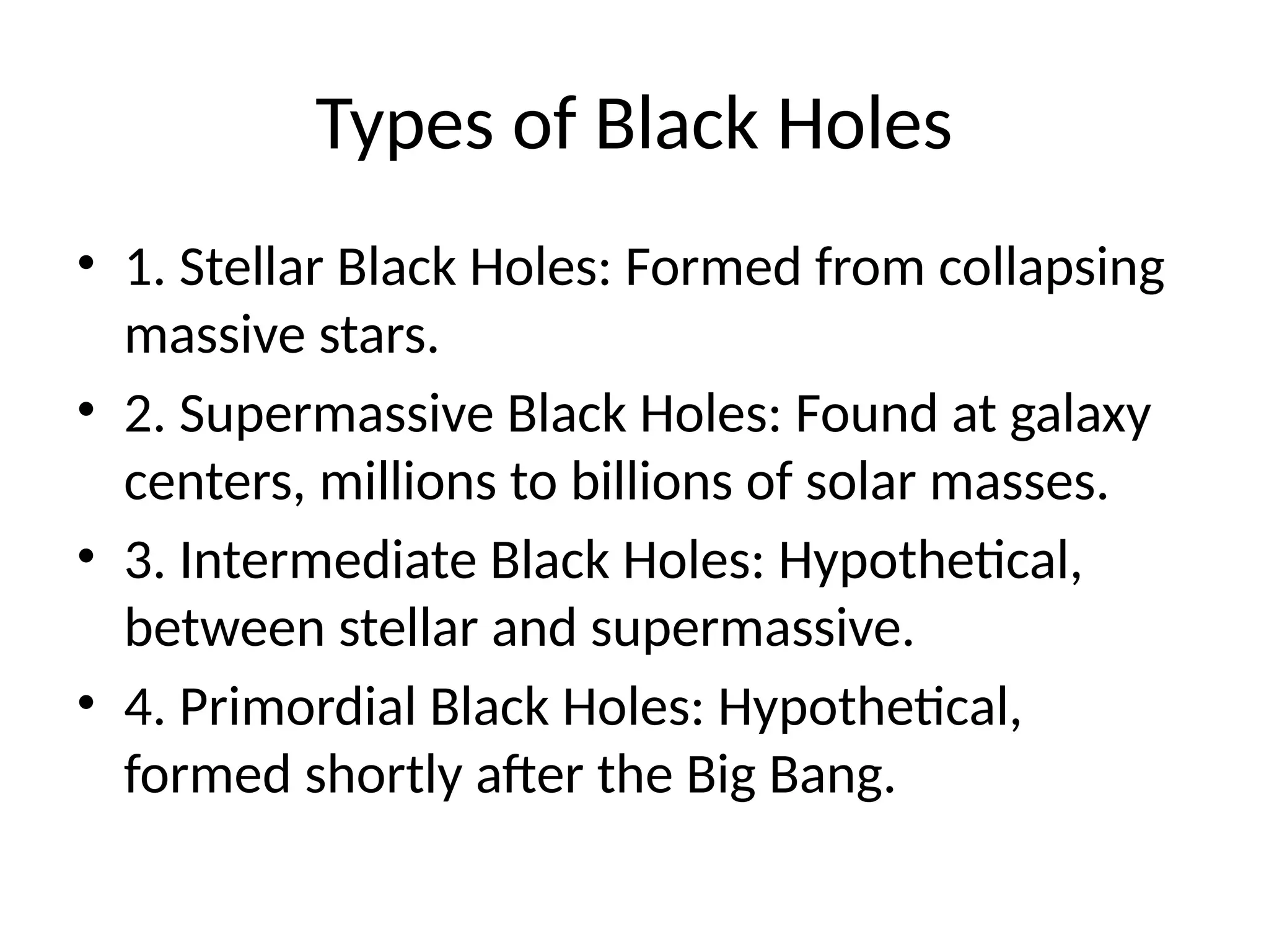 Black Holes exploration and related theories | PPT