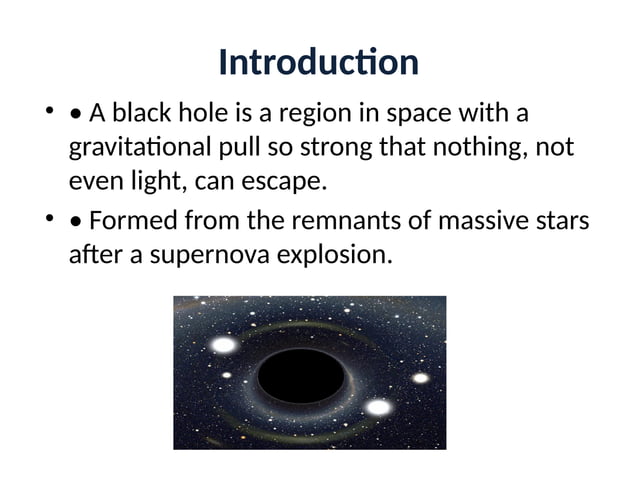 Black_Holes_MYSTERIES OF THE UNIVERSE Presentation_Deivanai.pptx