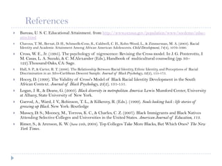 Variations of Black Identity | PPTX