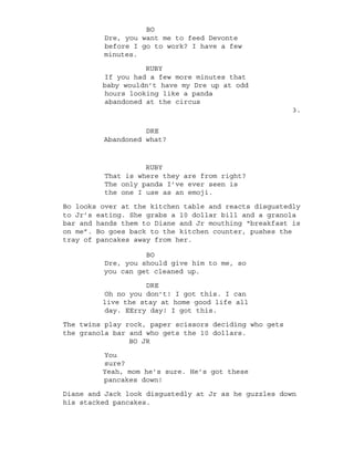 Blackish spec- coldopen- SITCOM | PDF | Parenting Babies and Toddlers ...