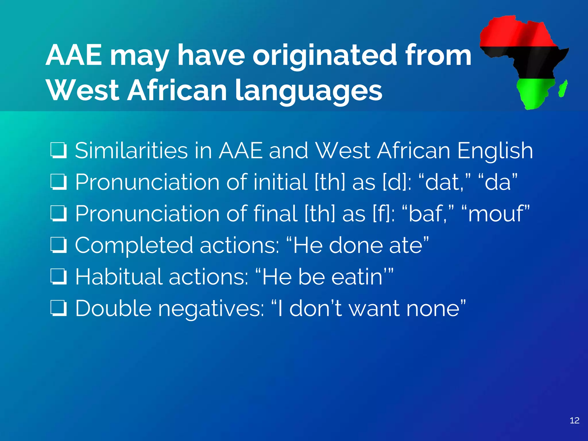 Black Language Matters | PPTX