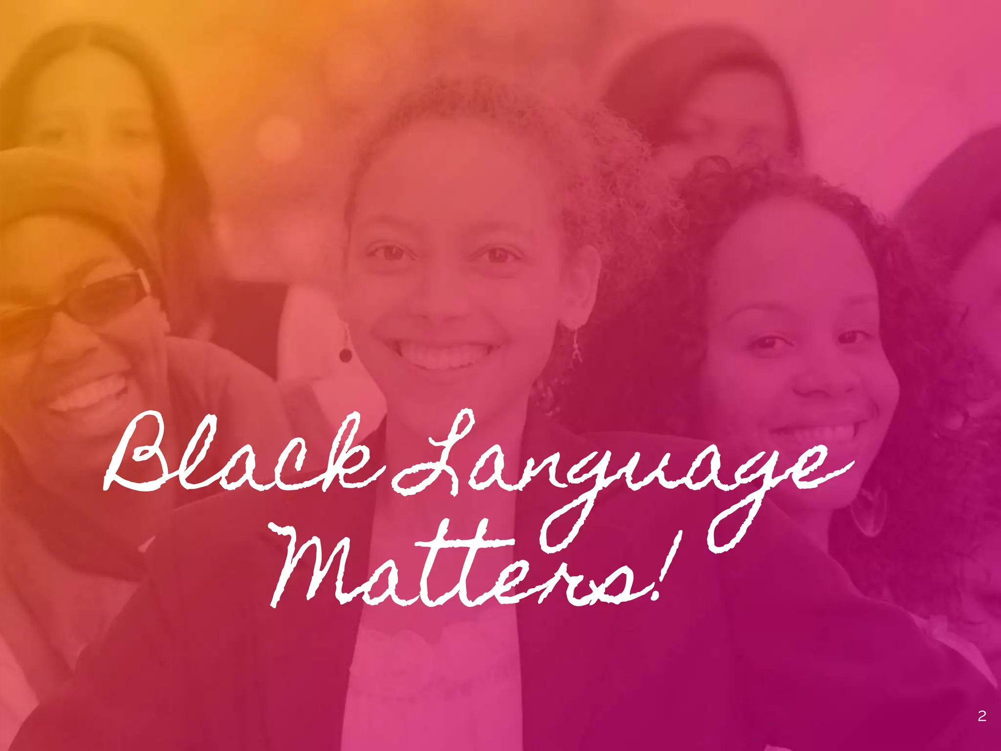 Black Language Matters | PPTX