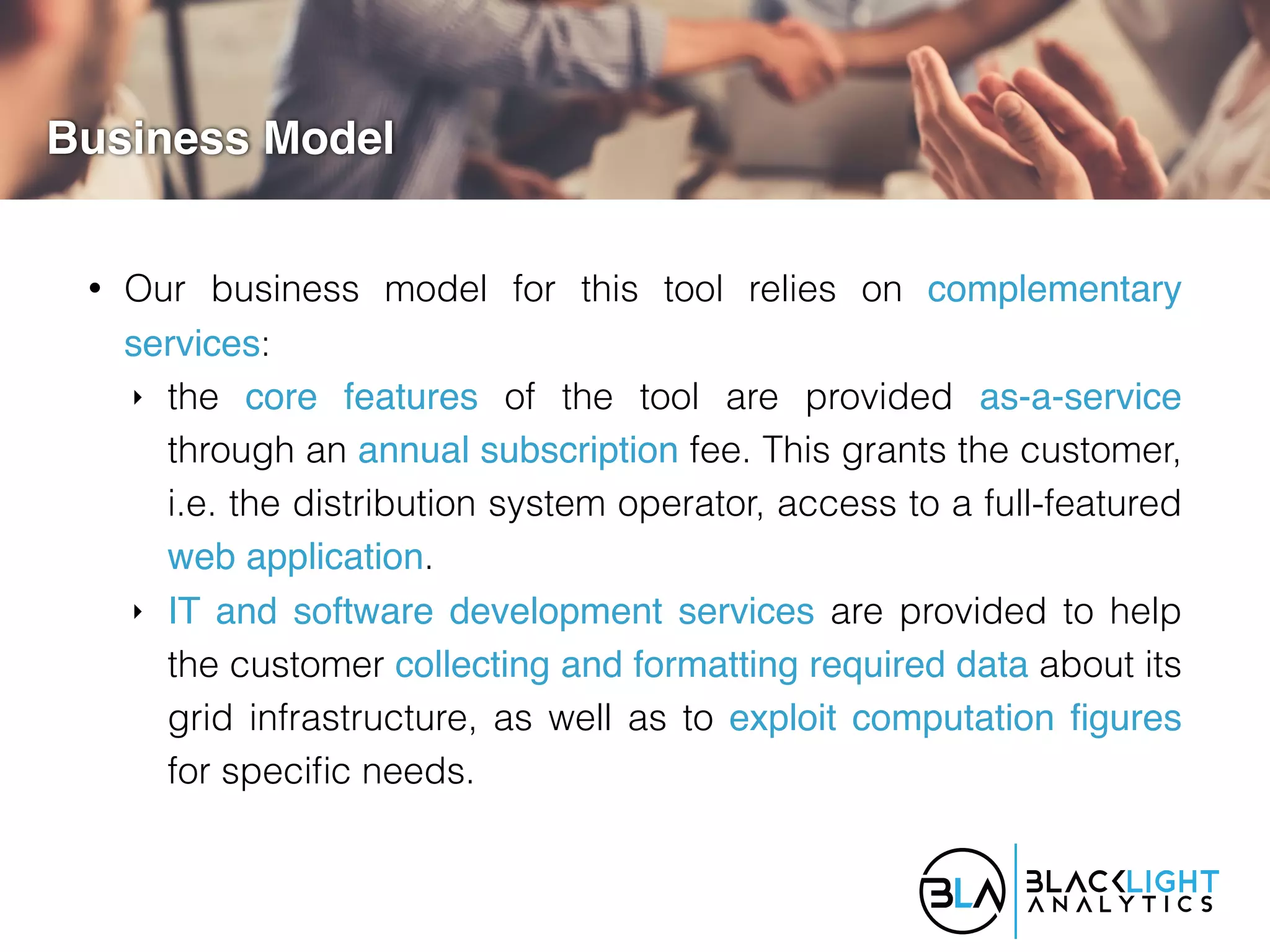 Blacklight Analytics - Grid connection capacity of EV charging stations | PPT
