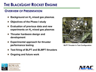 Blacklight rocketengine | PPT
