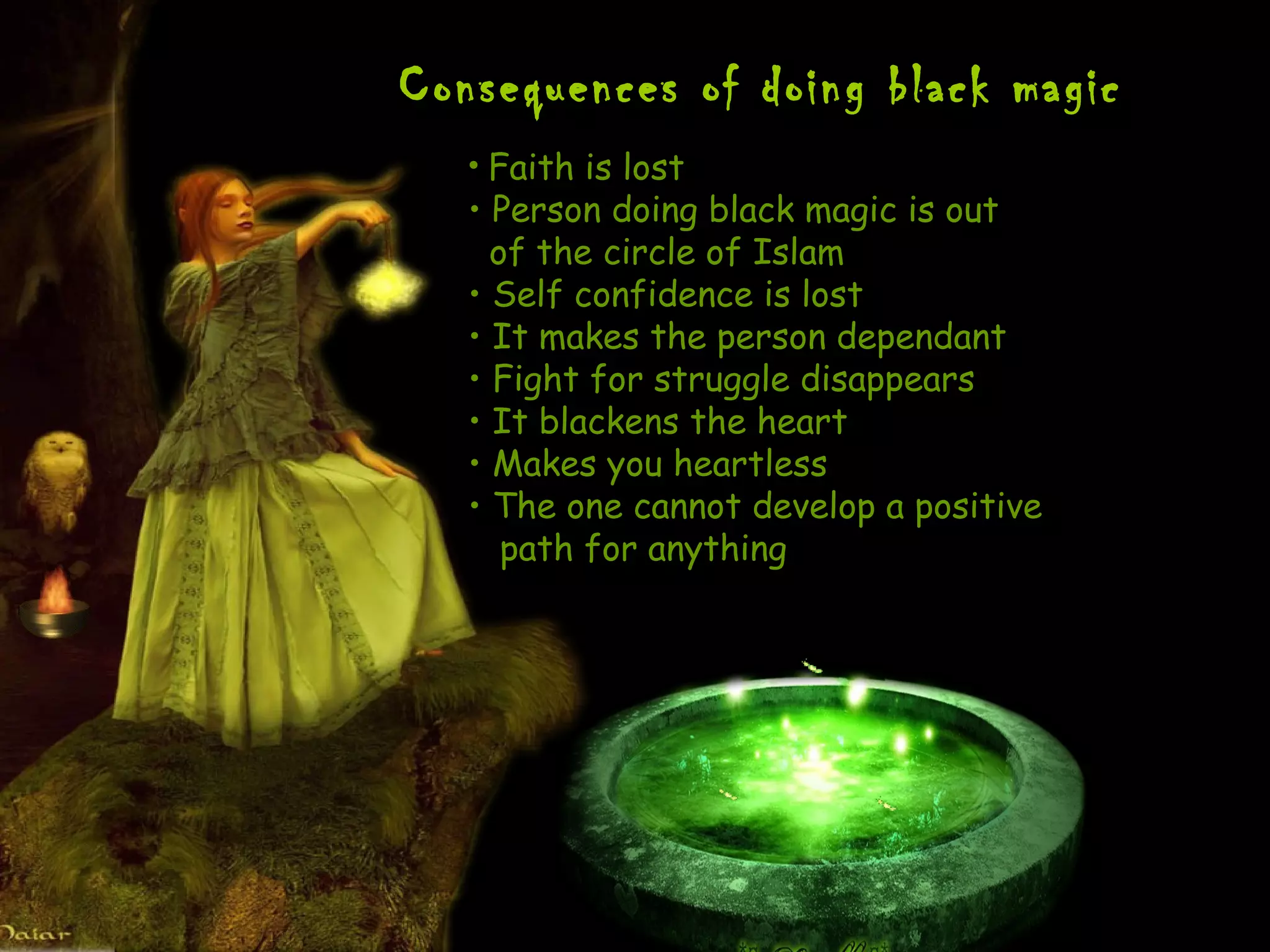 Black magic presentation | PPT