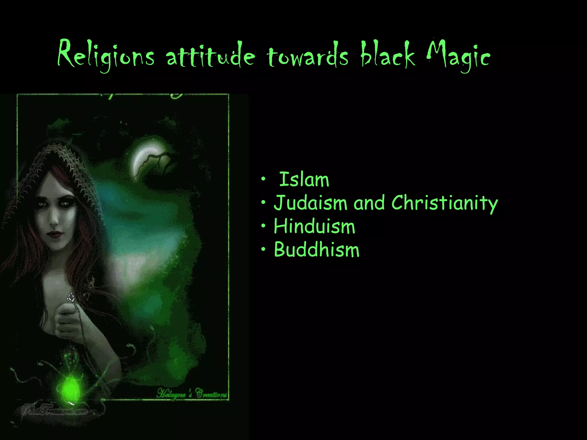 Black magic presentation | PPT
