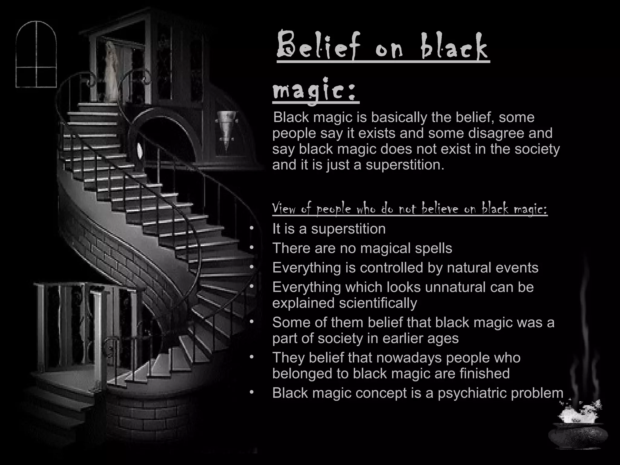 Black magic presentation | PPT