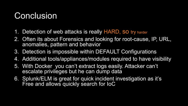 Black magic of web attacks Detection and Prevention | PPTX | Web ...