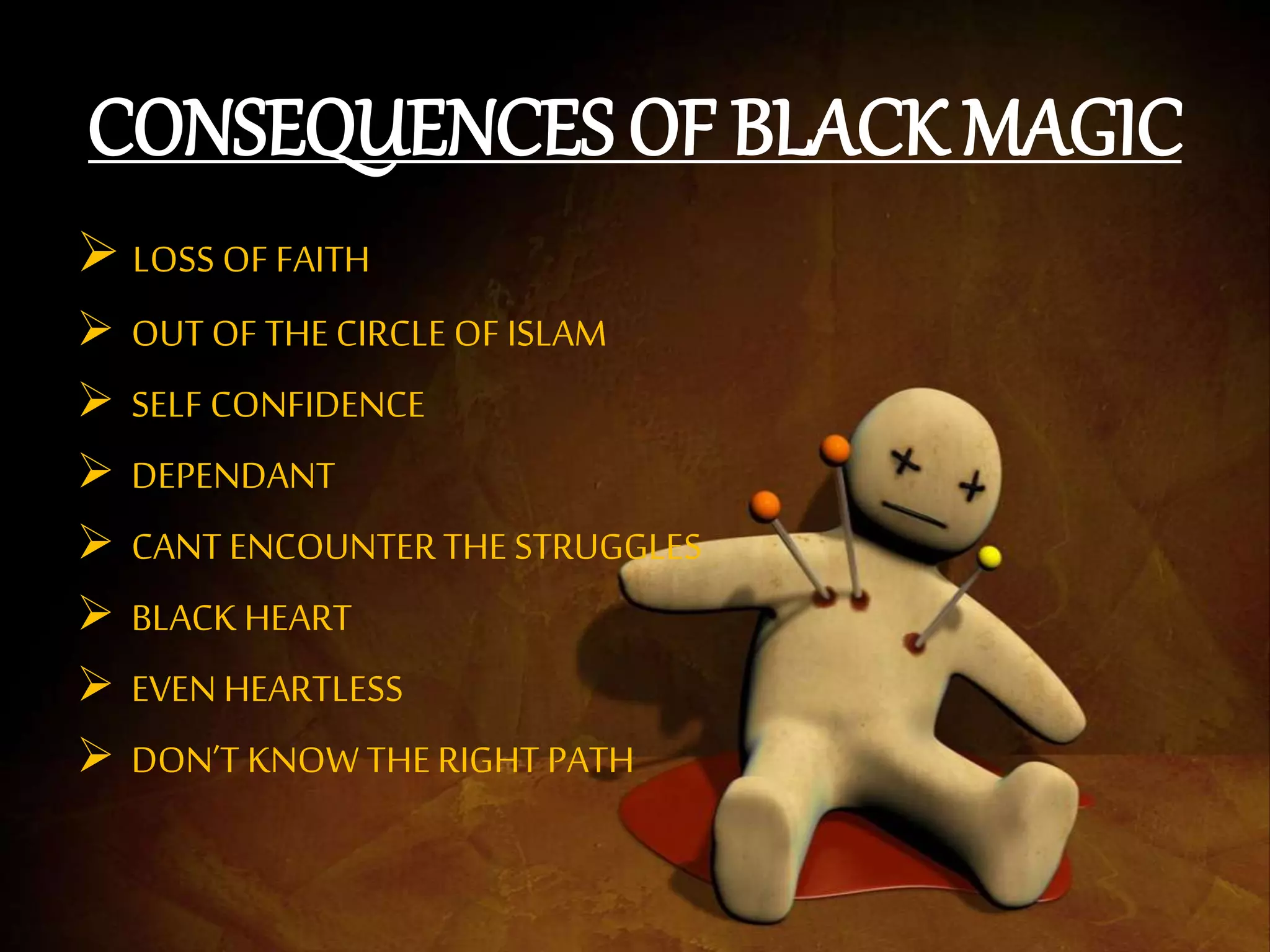 Black magic presentation | PPTX