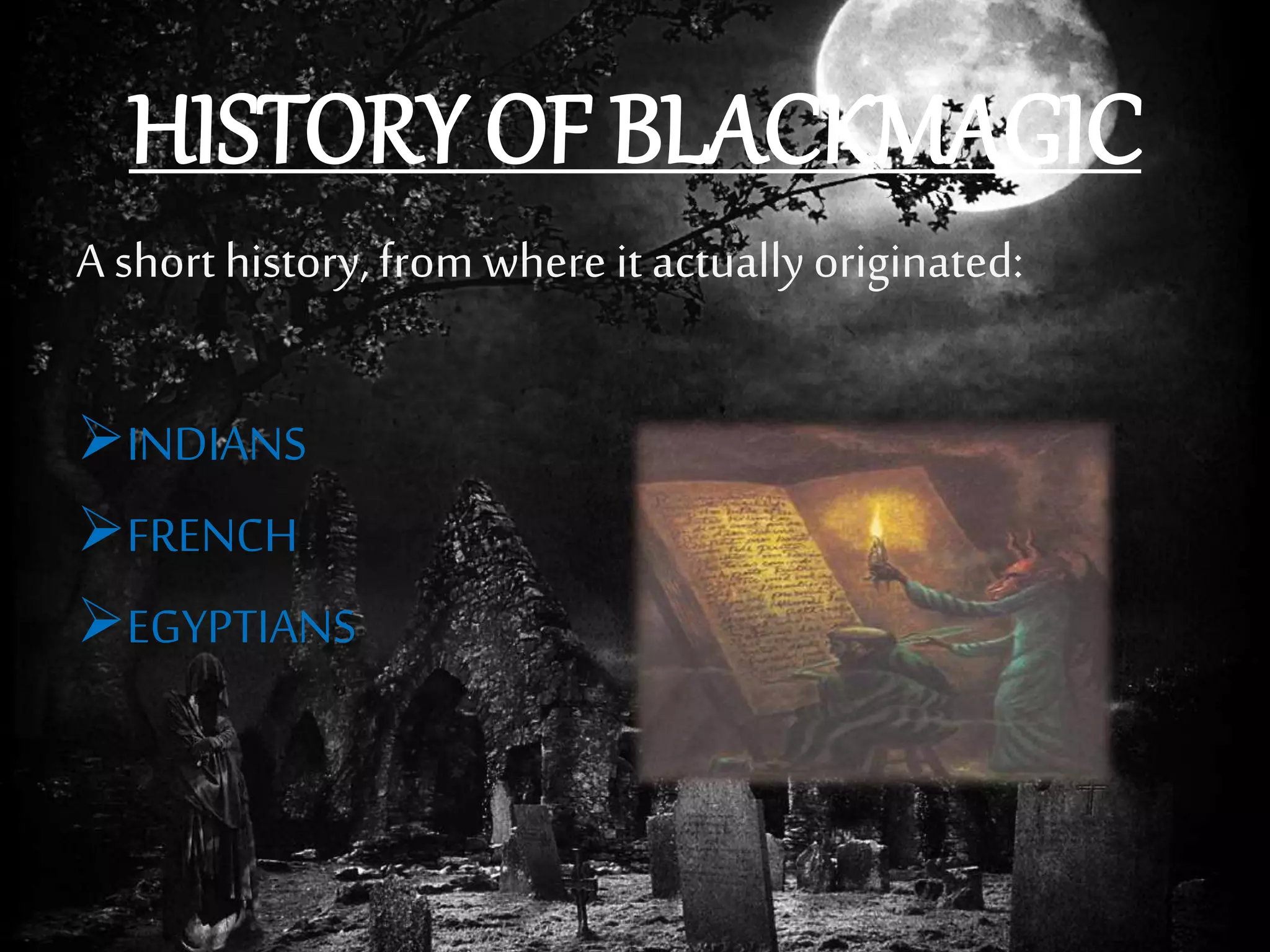 Black magic presentation | PPTX