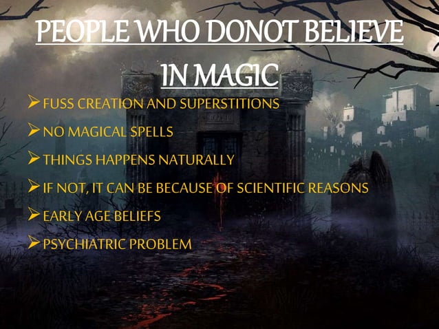 Black magic presentation | PPTX