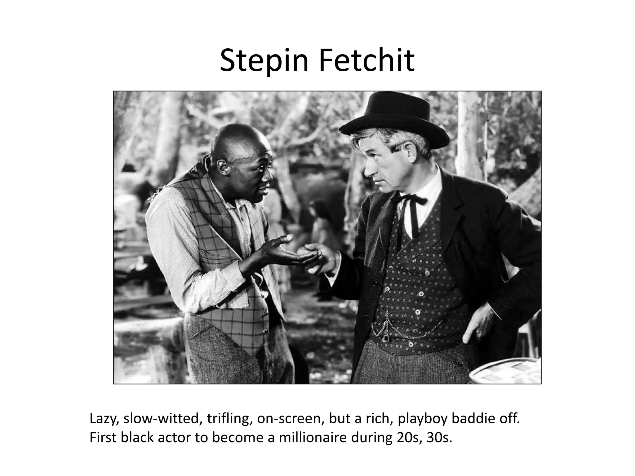 Black Male Media Stereotypes | PPTX