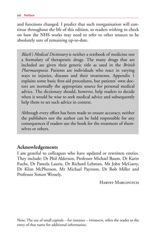 Black medical dictionary | PDF