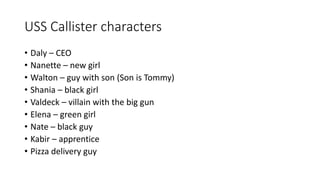 Black mirror re cap | PPT