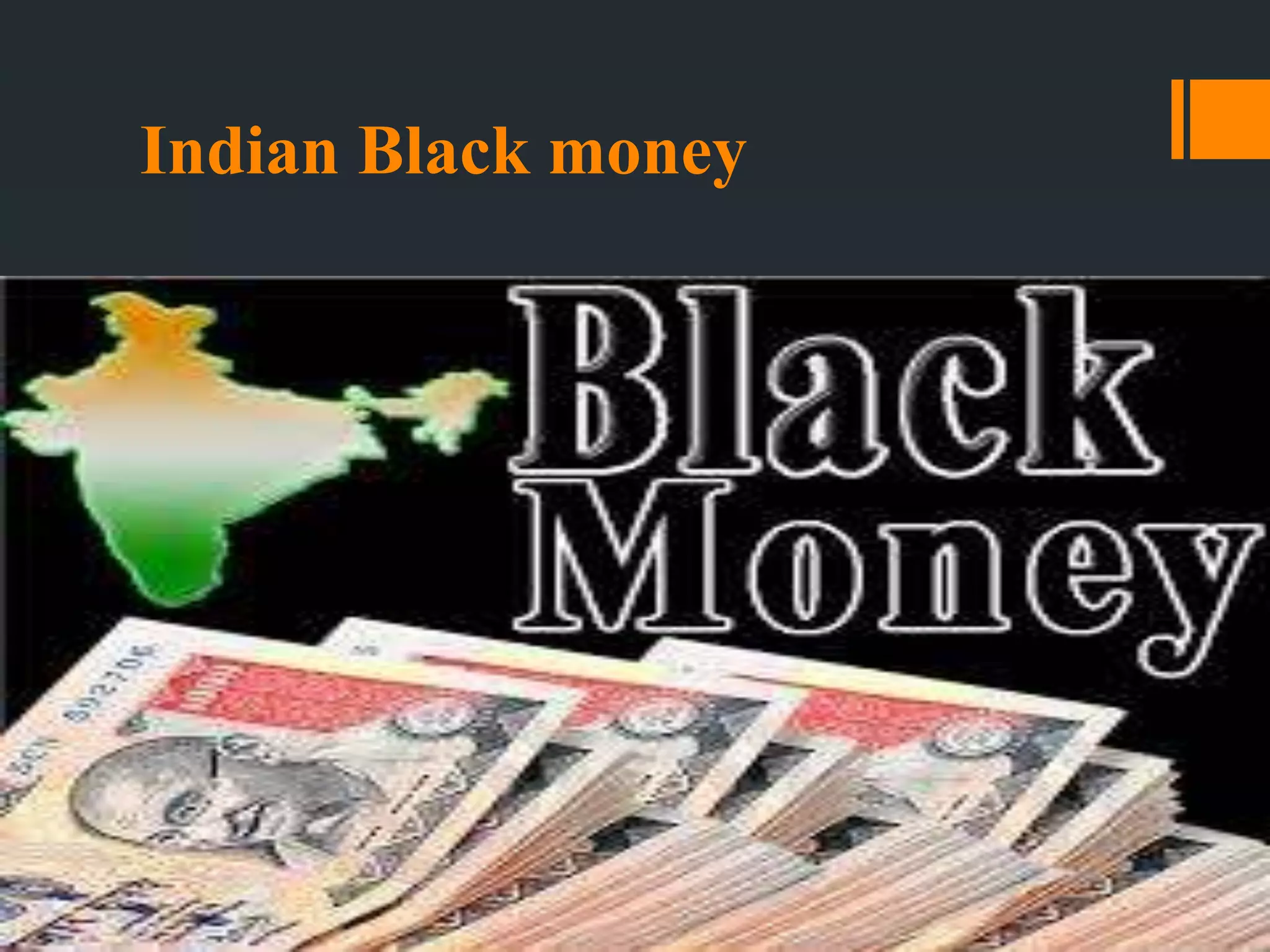 Black money nishmitha | PPTX