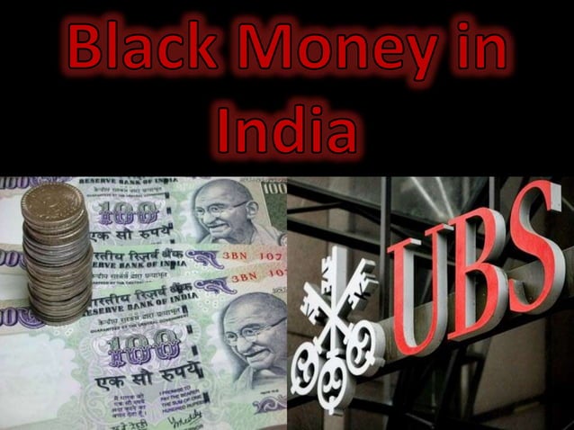 Black Money in India | PPTX