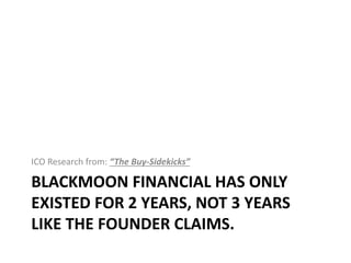 Blackmoon crypto due diligence | PPT