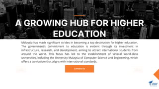 Why Malaysia & University Malaysia of Computer Science Are Top Choices ...