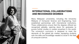 Why Malaysia & University Malaysia of Computer Science Are Top Choices ...