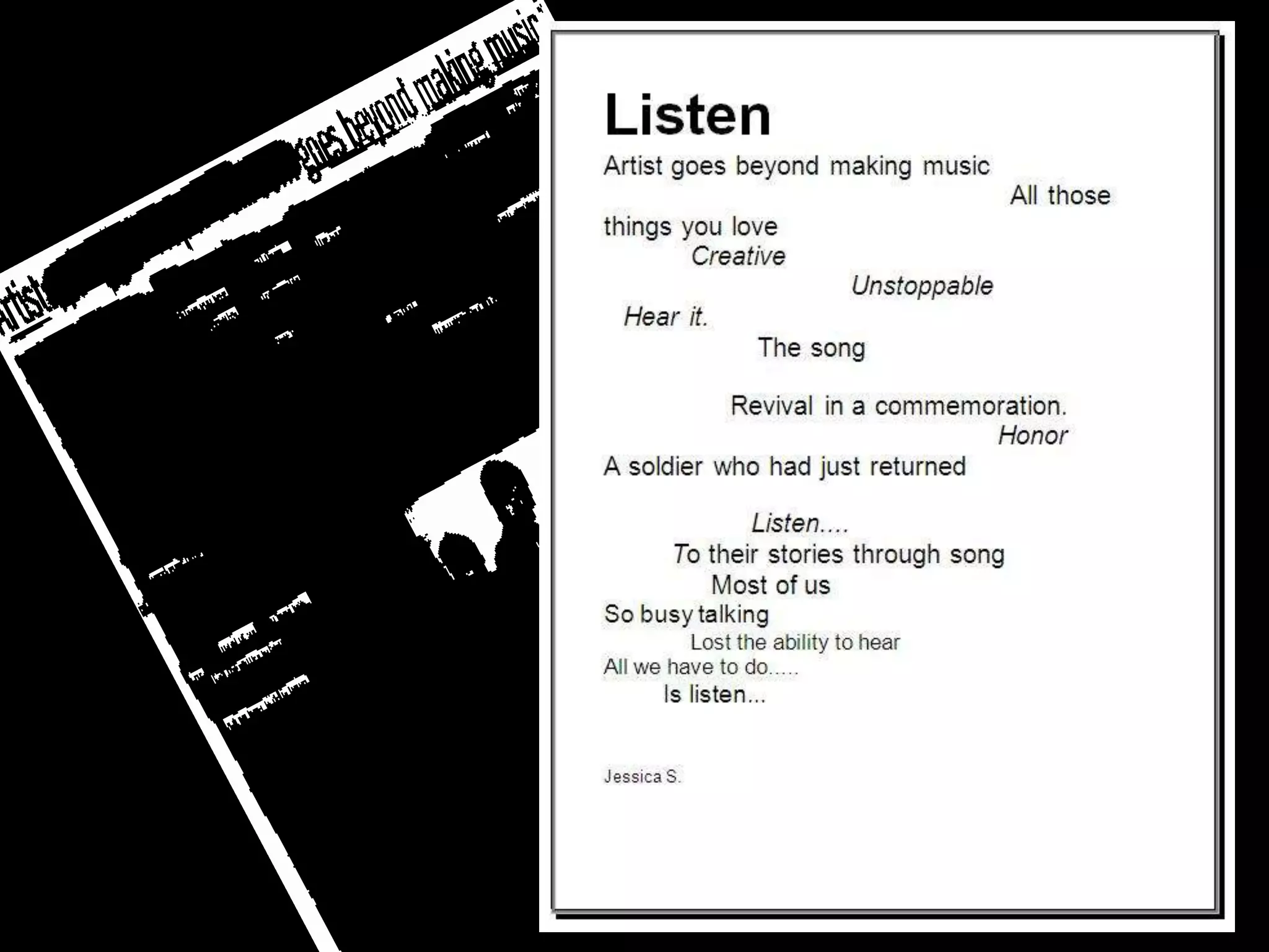 Blackout poetry | PPTX