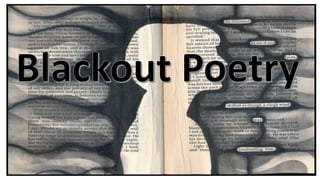 Blackout poetry | PPTX